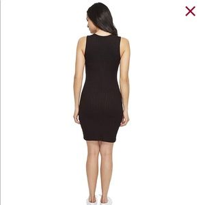 LNA | Dresses | Lna Black Lace Up Dress | Poshmark